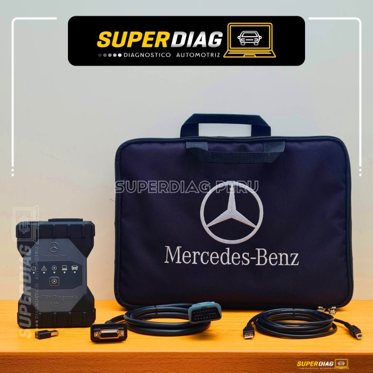 MERCEDES MB STAR XENTRY DIAGNOSTIC C6 MULTIPLEXOR CON ADAPTADORES ...